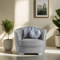 Allure Silver Chair